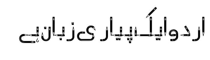AA Sameer Pencil Unicode free font download or type online | Urdu Labs